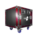 HARD CASE, RACK DE GIRA PROFESIONAL, LITE TEK, CON RUEDAS, 10U, COLOR ...